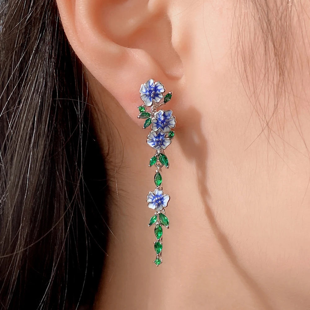 Velencia Trumpet Drop Earrings – Sundelle